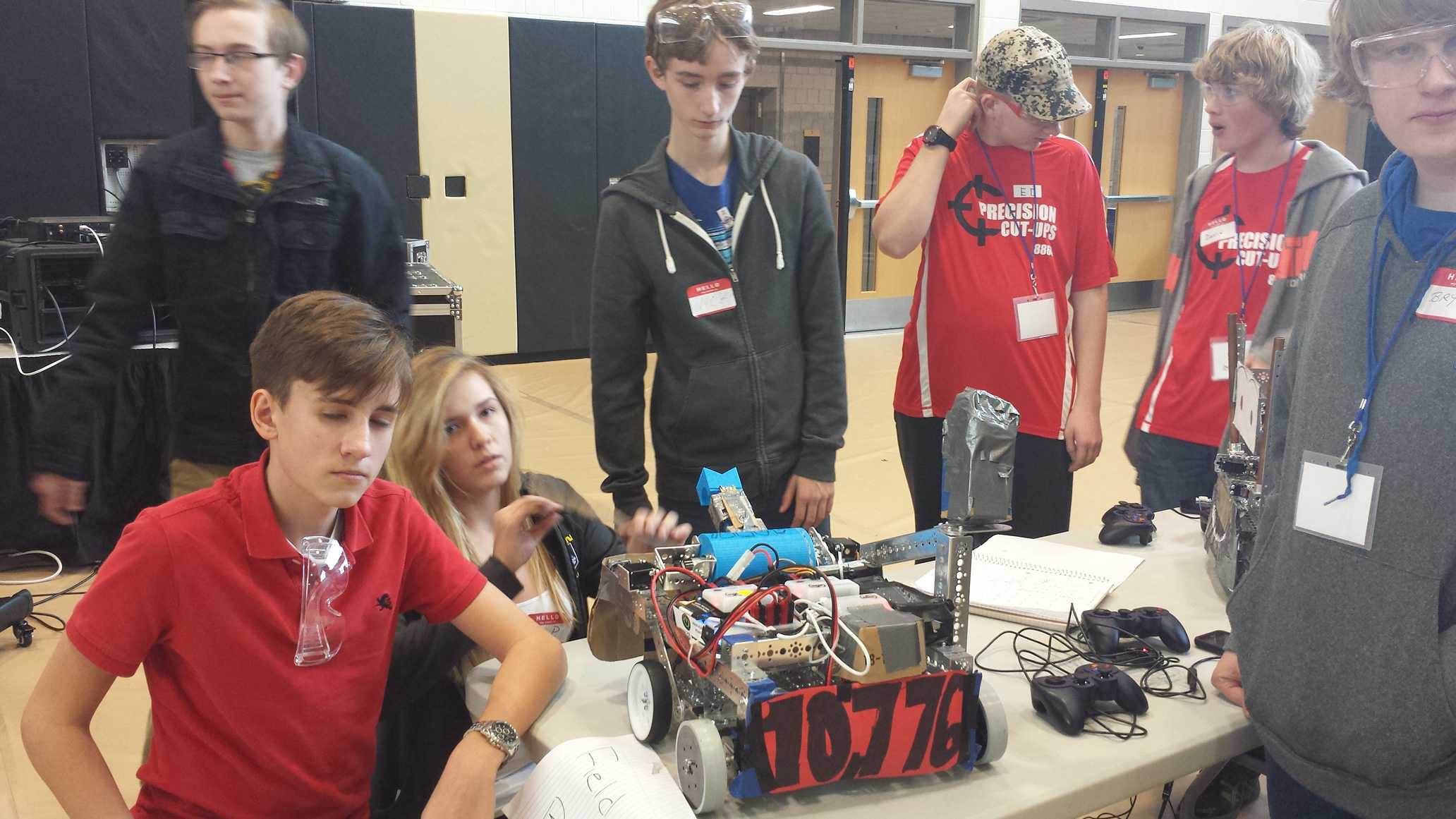 “Alden Knights” Robotics Team Battles in Corning – WACS News.