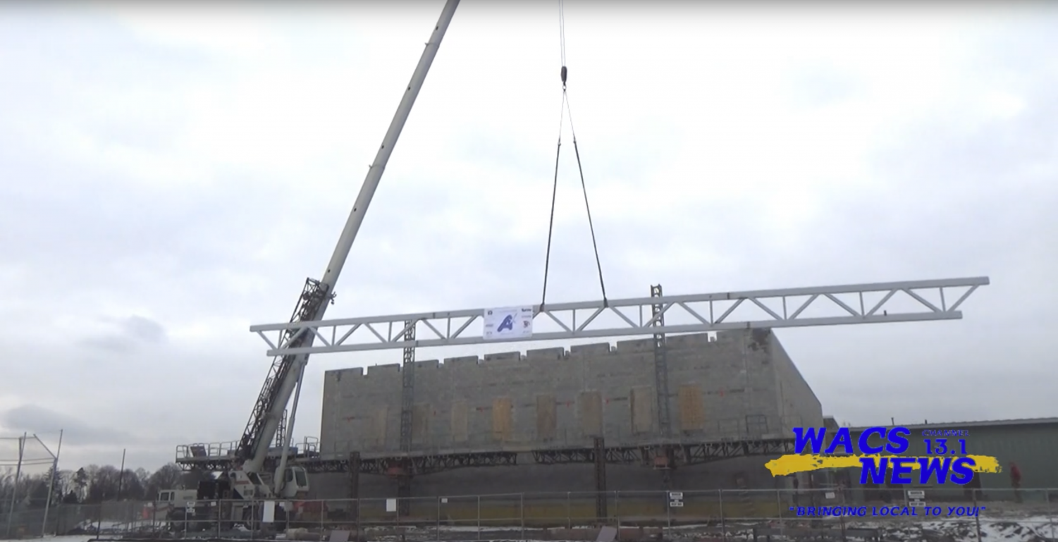 Alden Aquatics Center Reaches Construction Milestone – WACS News.